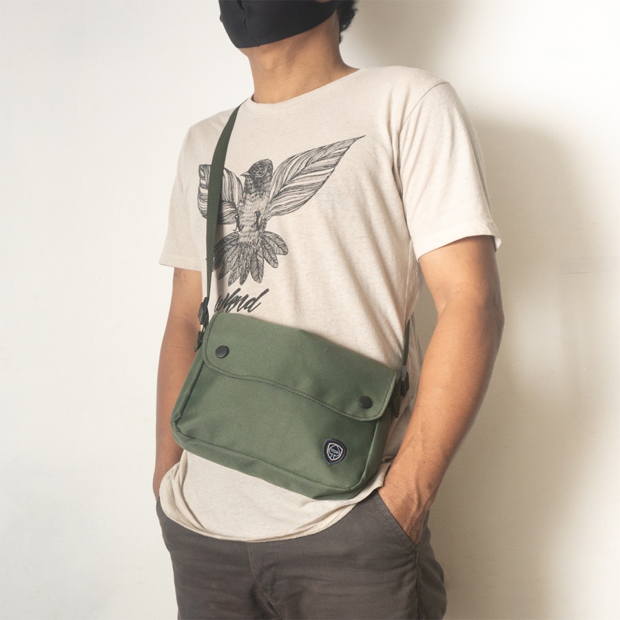 Green wknd fanta 100 sling bag pouch | Shopee Philippines