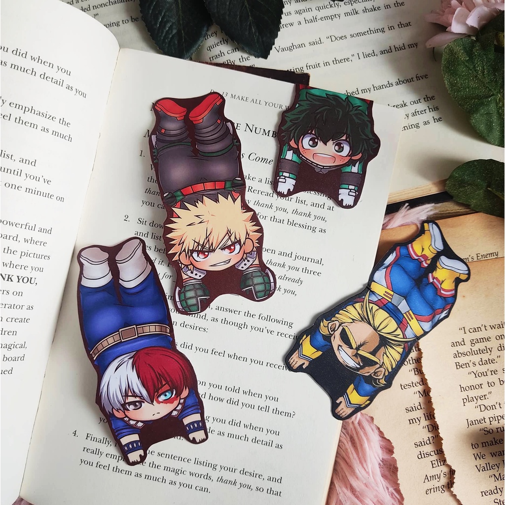 My Hero Academia Chibi Magnetic Bookmark | Shopee Philippines