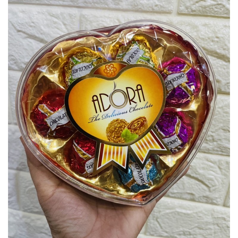 Adora Hazelnut Wafer Chocolate Candy Gift Box Return Gift Valentine's ...