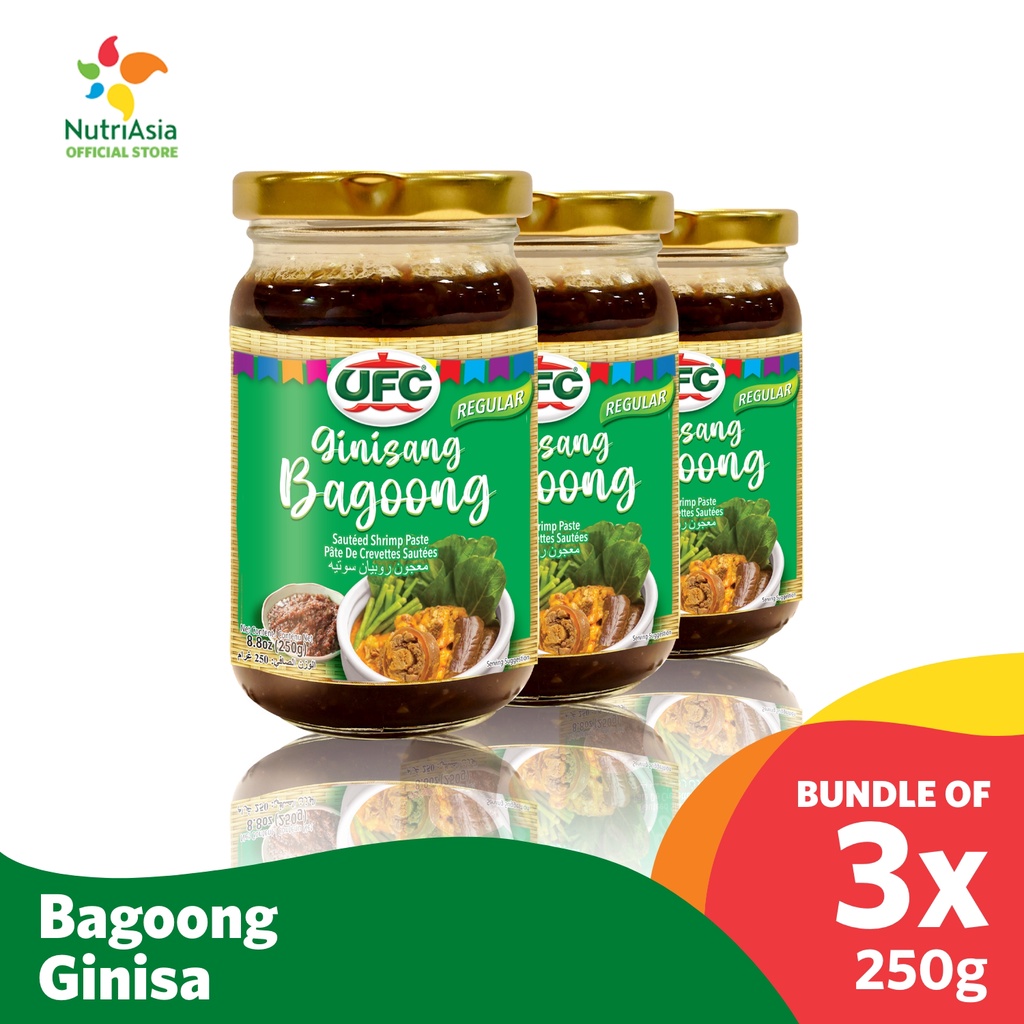 UFC Bagoong Ginisa 250g Bundle of 3 | Shopee Philippines