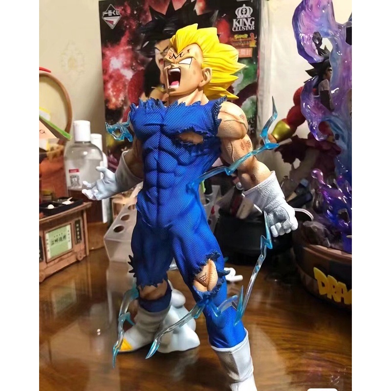 25cm Dragon Ball Z Majin Vegeta Figure Self-destruct Majin Vegeta ...