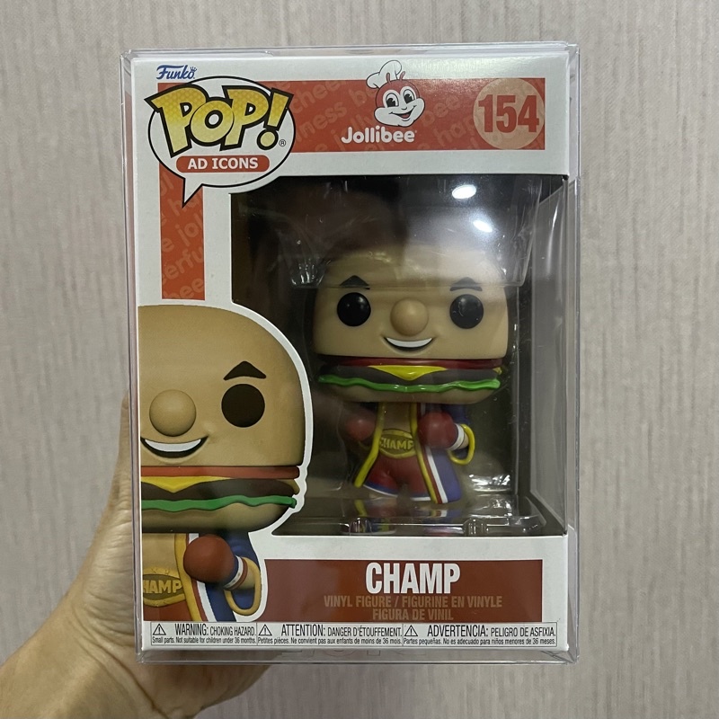 JOLLIBEE CHAMP FUNKO POP! | Shopee Philippines