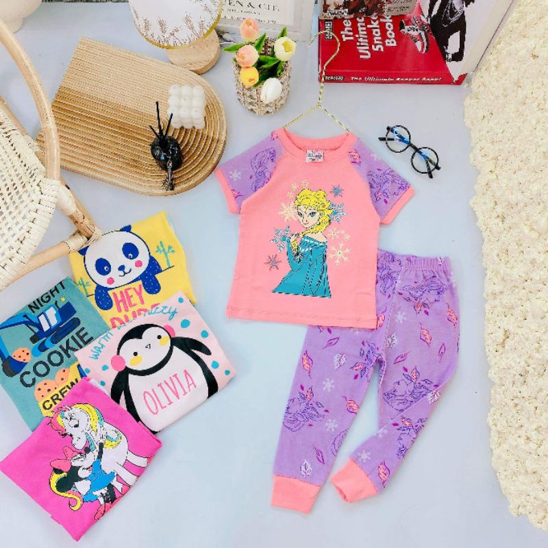 Pajama Set For Girls (BIG Size) | Shopee Philippines