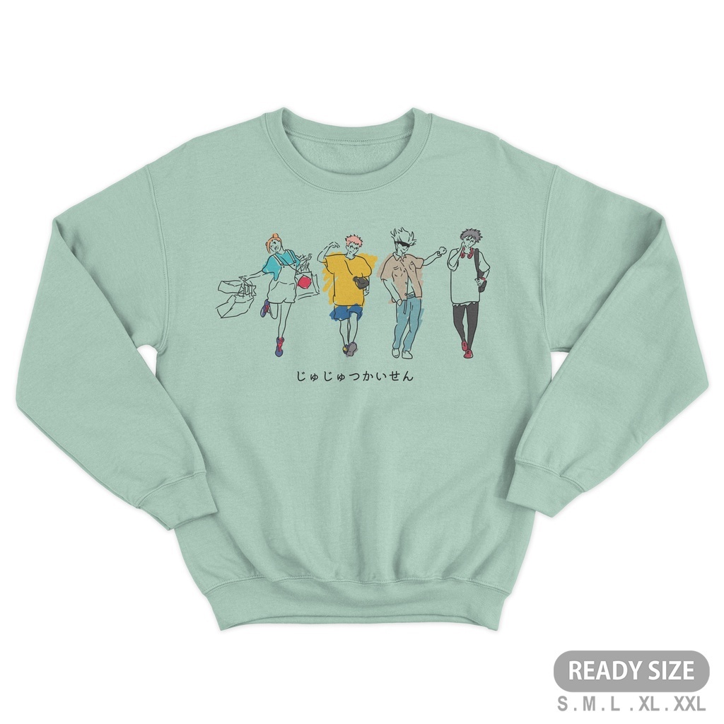 Jujutsu Kaisen Anime Sweater Satoru Gojo S-XXL | Shopee Philippines