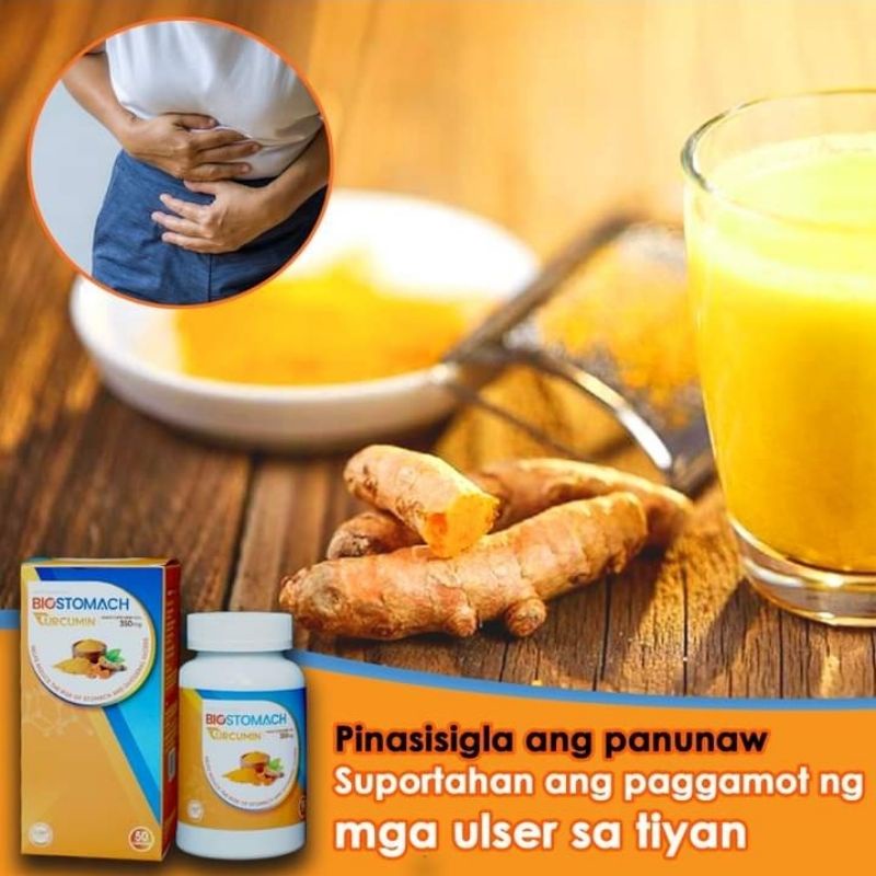 Bio Stomach Curcumin Helps Reduce The Risk Of Stomach And Duodenal ...