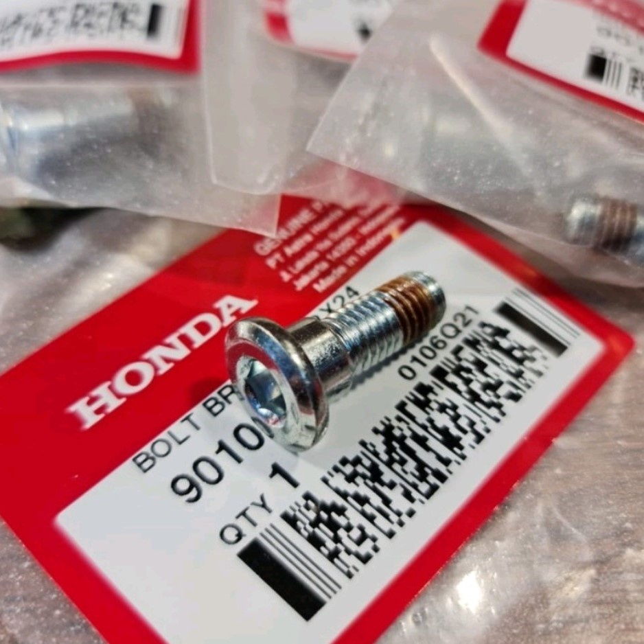Disc Bolts 8x24 ORIGINAL HONDA BEBEK MATIC SPORT CRF VARIO BEAT SCOOPY ...