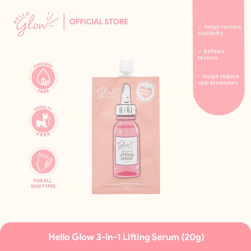 Hello Glow Lifting Serum 3-in-1- 20g (Anti-aging) | Shopee Philippines