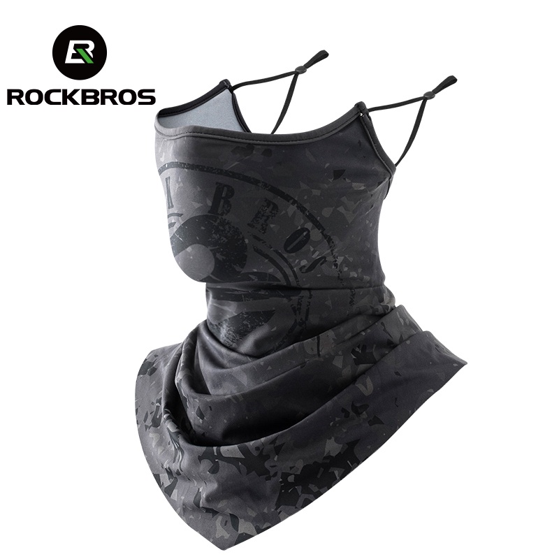 Rockbros Face Mask Sun Protection Fishing Hiking Training Scarf Bandana ...