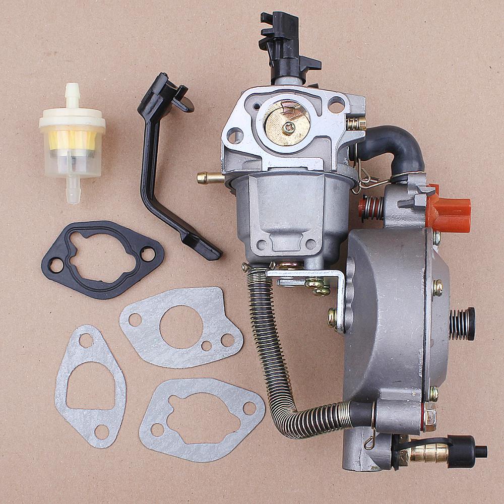 Dual Fuel Carburetor Kit LPG NG Conversion For GX160 GX200 168F 170F ...