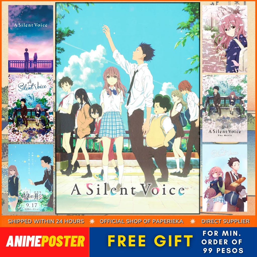 A Silent Voice / Koe No Katachi : Official Anime Poster / Stickers ...