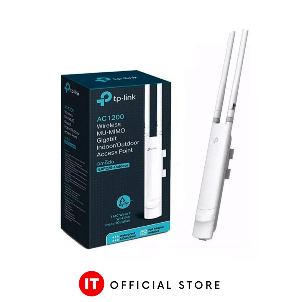 TP-Link EAP225 Outdoor Dual band Gigabit Wi-Fi Access Point, MU-MIMO ...