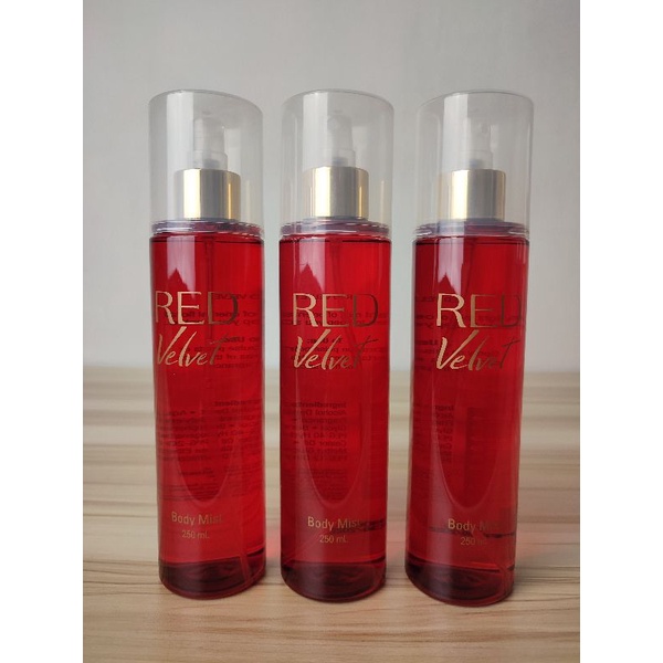 Red Velvet Woman Body Mist 250ml | Shopee Philippines