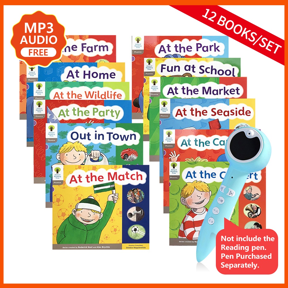Oxford Reading Tree Level 1 Kids English Story Books(12 Books/set ...