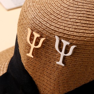 Psychology PSI Symbol Logo Brooch Pin Creativity Alloy Badge Jewelry ...