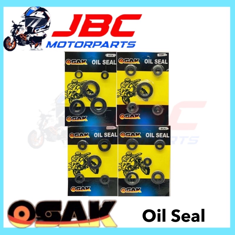 Osak Motorcycle Oil Seal Kit Wave125 XRM Fury Shogun Sniper STX Bajaj ...