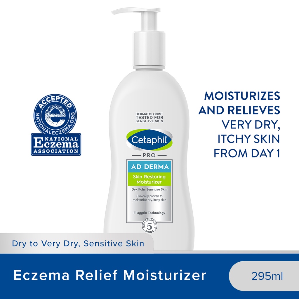 Cetaphil Pro Ad Derma Skin Restoring Moisturizer 295ml (For Eczema ...