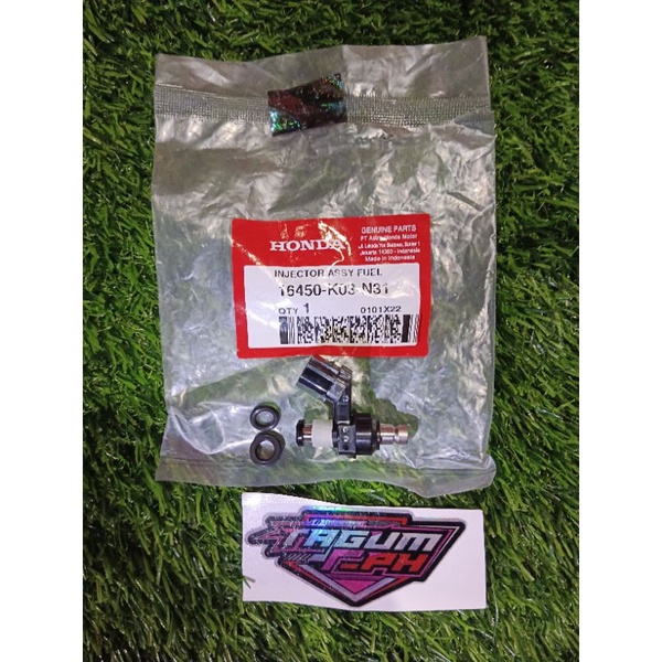 BEAT FI VER1&2/XRM125/DX/MOTARD/RS125 FI INJECTOR ASSYY(HPI)GENUINE ...