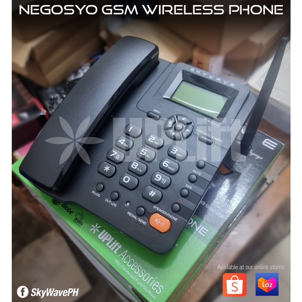 SkyWave Dual-SIM Quad-Band GSM Wireless Telephone Phone for PLDT Smart ...