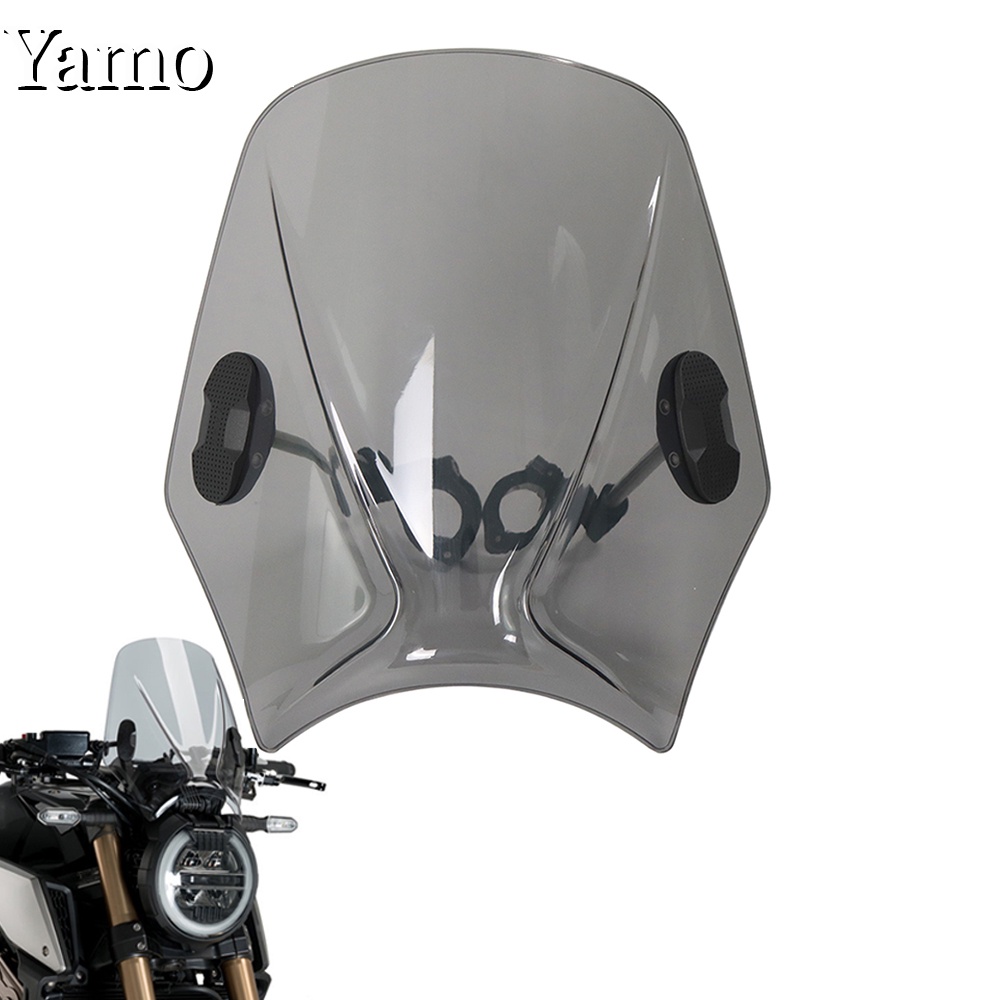 Motorcycle Windscreen Windshield Universal For Royal Enfield Bullet ...