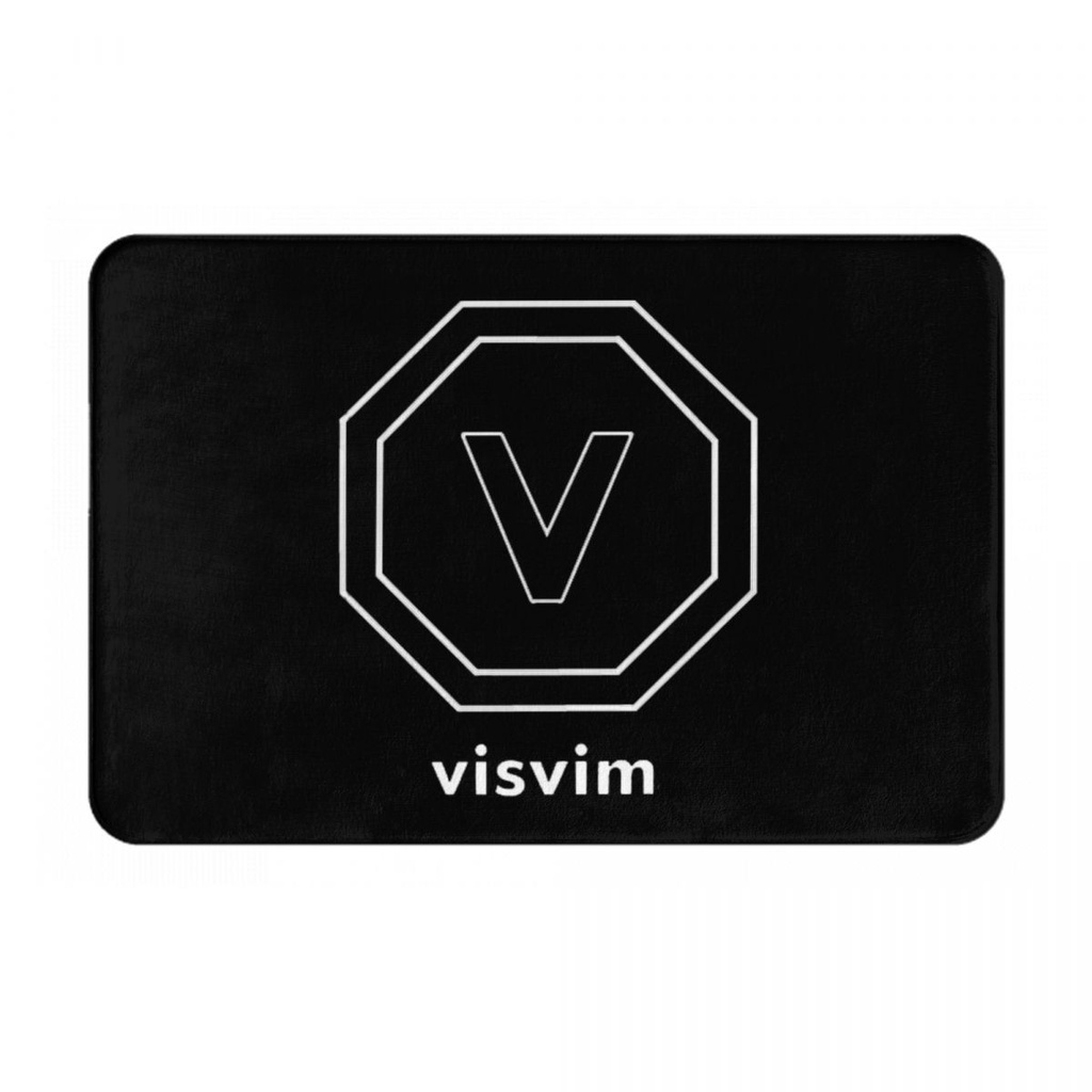 Visvim logo Bathroom Anti-Slip Floor Mat Toilet Foot Door Absorb Water ...