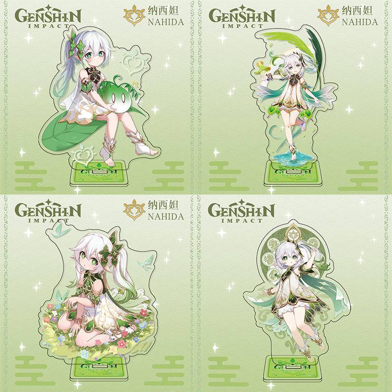 5 Styles Game Genshin Impact Desk Plate Models NAHIDA Acrylic Stand ...