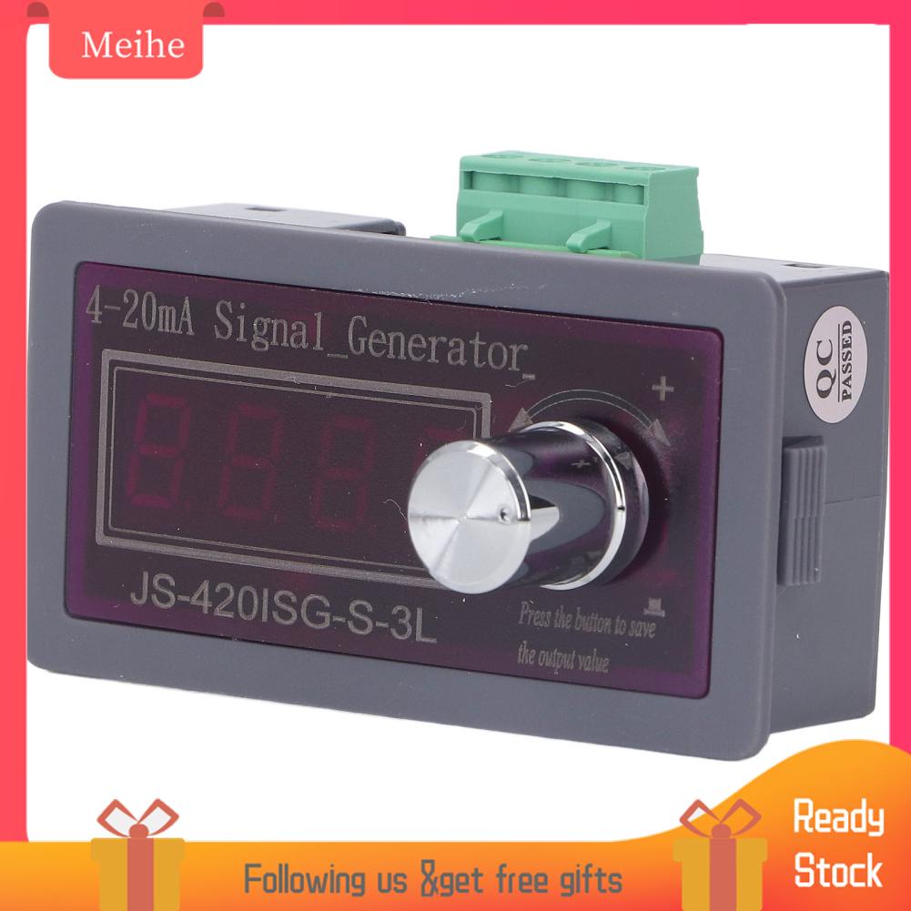 Meihe DC0‑10V 4‑20mA Current Voltage Signal Generator with Battery Power Supply Interface Analog ...