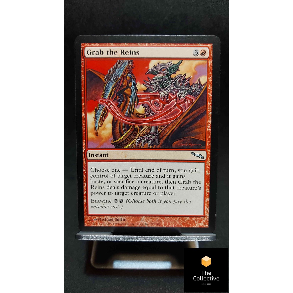 Magic the Gathering - MTG Card Game - Grab the Reins - MRD [RED] / [ID: RB1] | Shopee Philippines