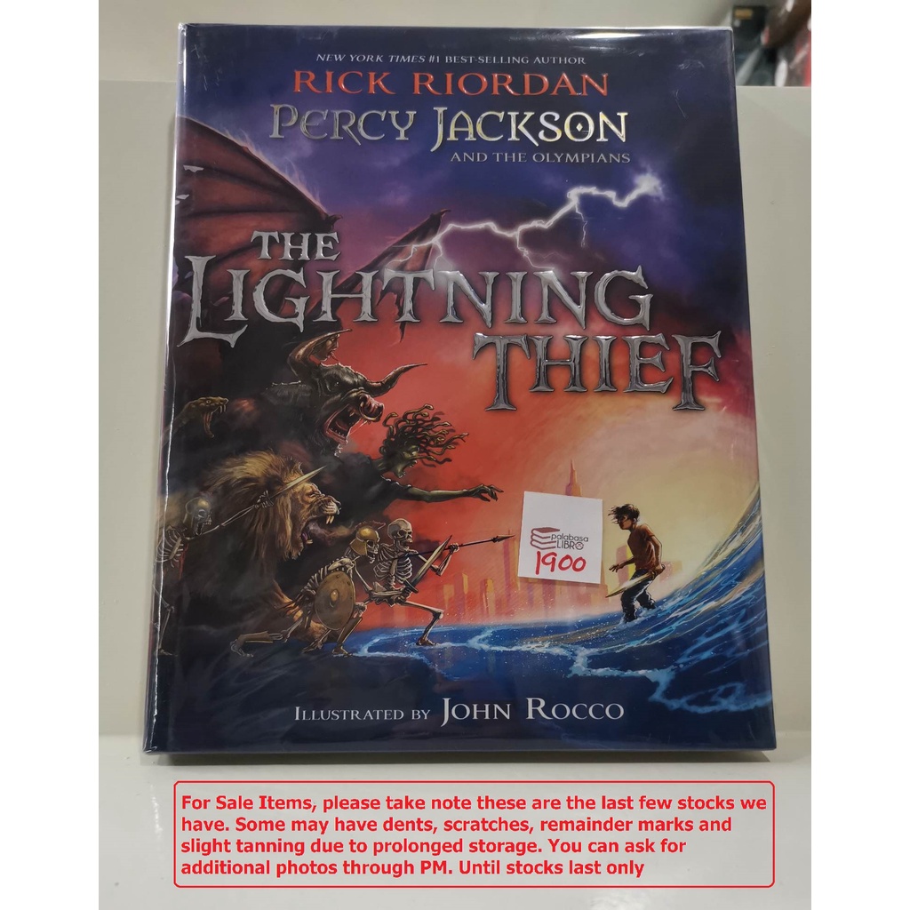 Percy Jackson And The Olympians The Lightning Thief Illustrated Edition
