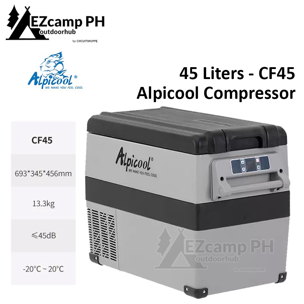 ALPICOOL CF Series 12V Portable Car Auto Camping Refrigerator Fridge ...
