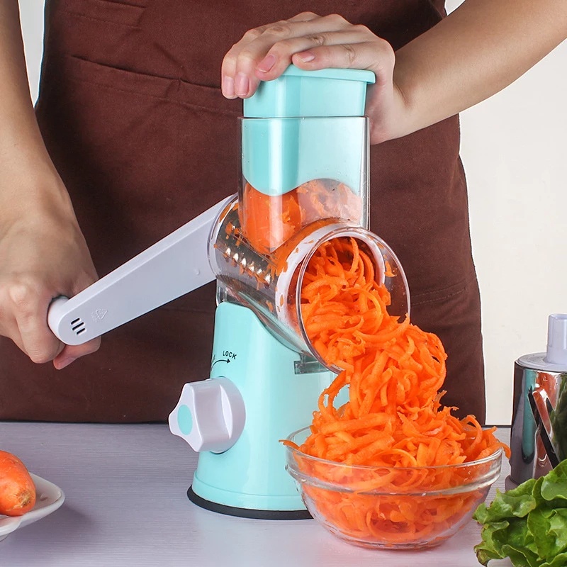 Vegetable Cutter Round Slicer Graters Potato Carrot Cheese Shredder ...