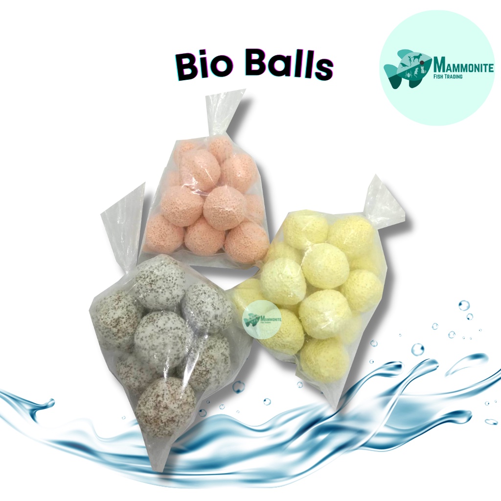 Aquarium Bacteria Balls 100 Grams Filter Media Fish Tank Pond | Shopee ...