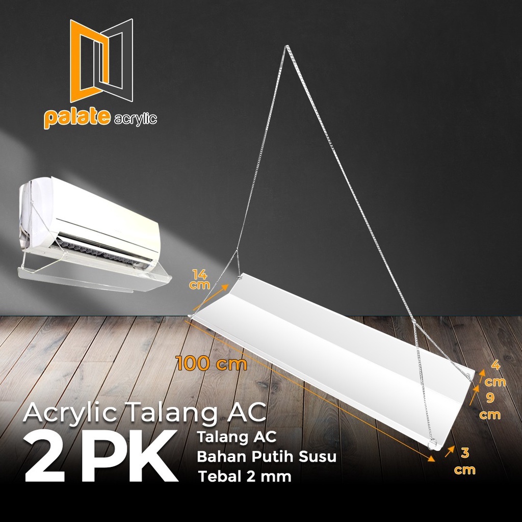 ACRYLIC AC GUTTER AC HEEL STAINER 2PK - 2MM - MILK WHITE | Shopee ...