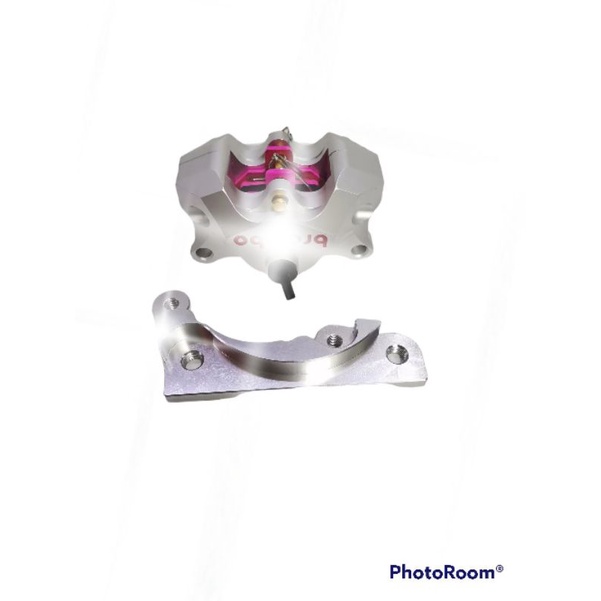 L9 Brake caliper 2pot with bracket set mio/m3/mio i 125/w125/xrm125 ...