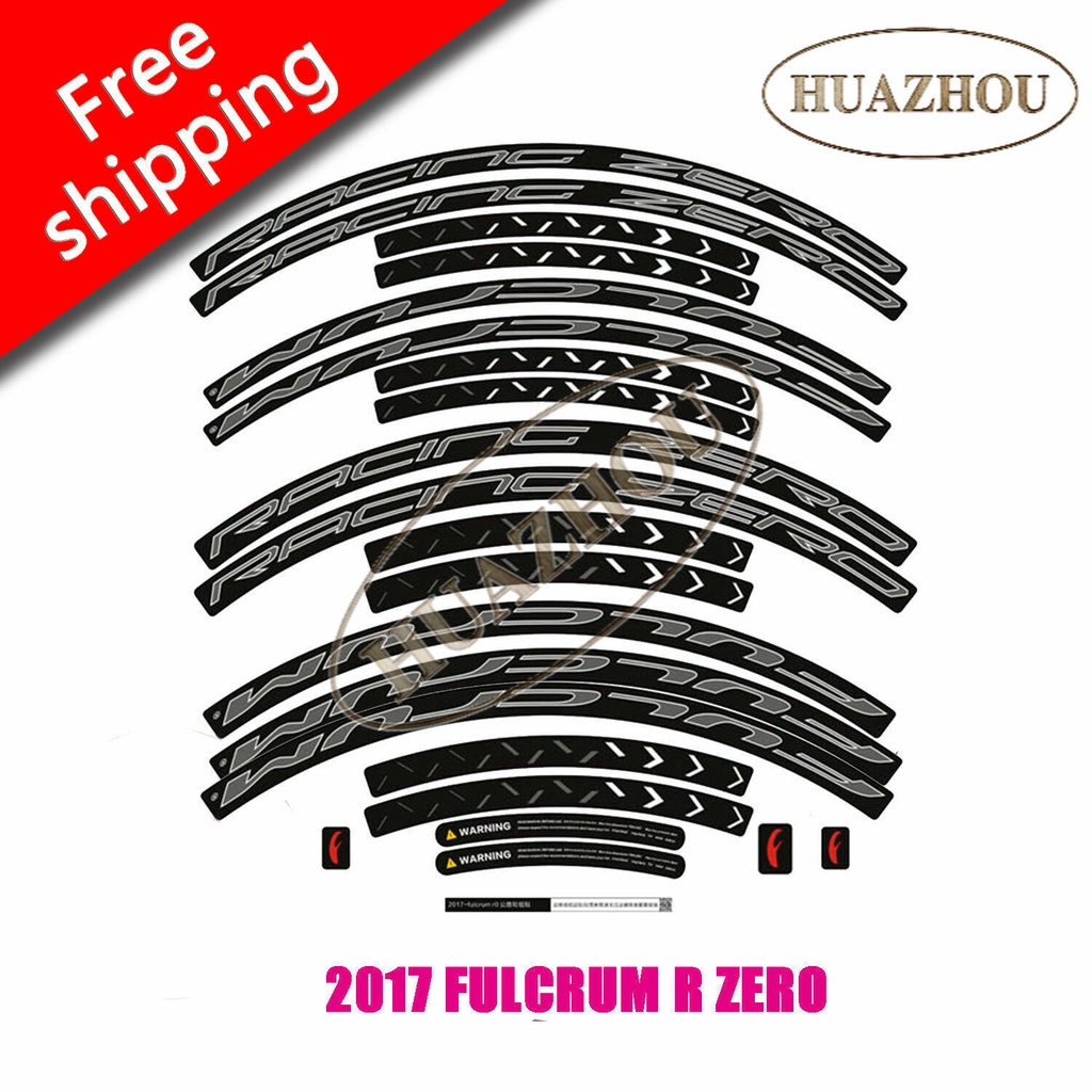 Wheelset Stickers For Fulcrum R0 RACING ZERO Vinyl Bike Accessories Rim ...