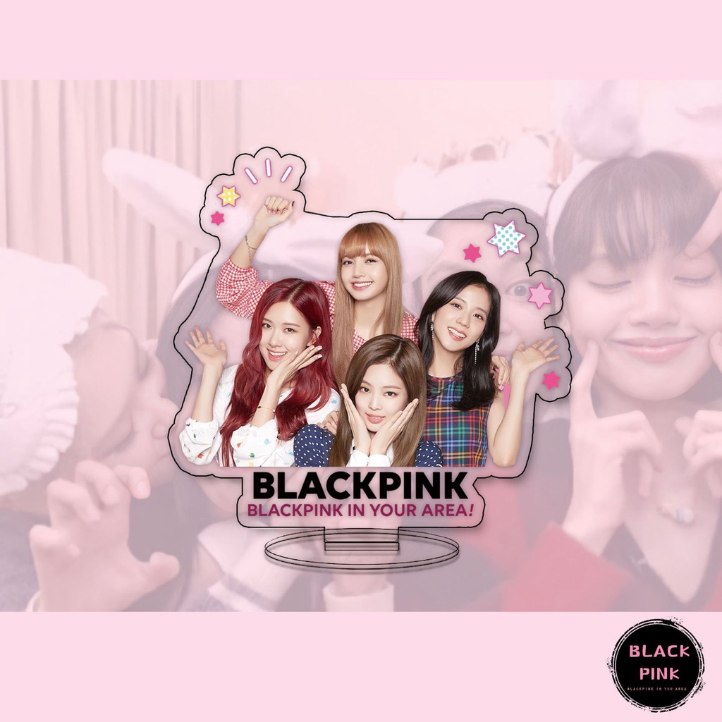 Blackpink Album Pink Venom Action Figurines Standee ROSE JISOO LISA ...