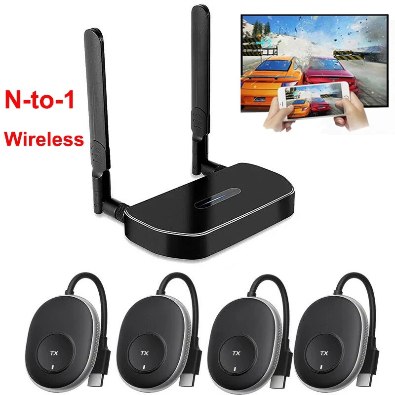 Wireless HDMI Video Transmitter and Receiver Extender Wireless ...