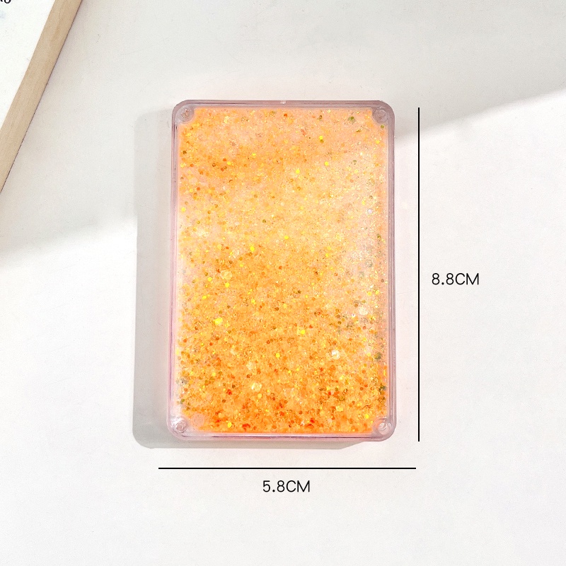 Creative Quicksand Acrylic Card Brick Student Transparent DIY Guka ...