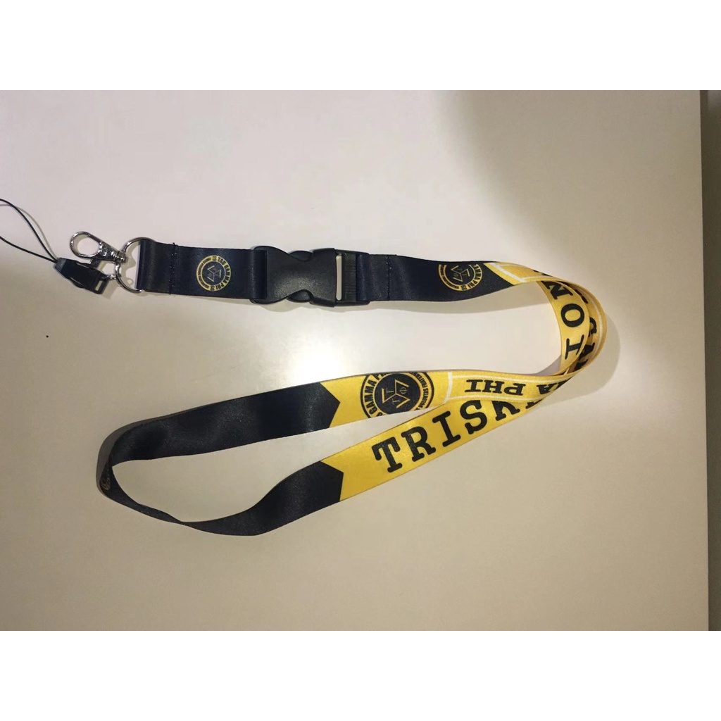 Triskelion TAU GAMMA PHI id lace lanyard ID sling lanyards | Shopee ...