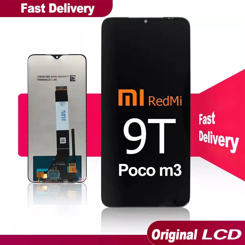 xiaomi redmi 9t /pocophone poco m3 Original lcd Touch Screen ...