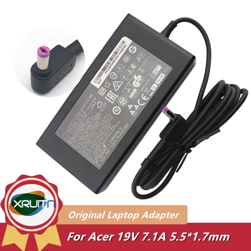 Original 19V 7.1A 135W Slim Lptop AC Adapter Charger For ACER Aspire ...