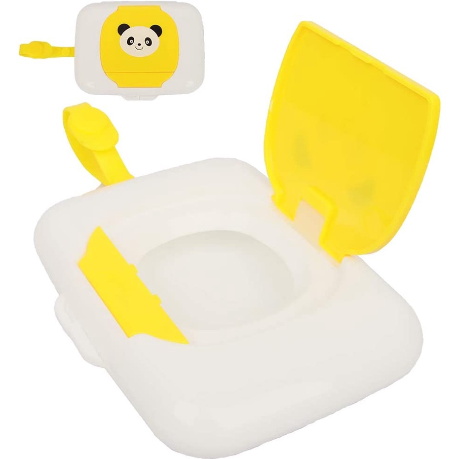 Portable Wet Tissue Box, Baby Nappy Wet Tissue Box, Reusable Baby Wipe ...