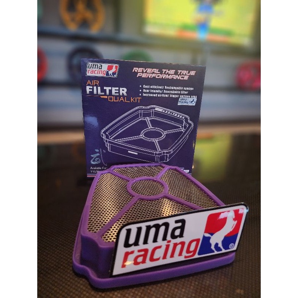 Uma Racing Washable Air Filter for Sniper 150, r15, Exciter 150, Mx ...
