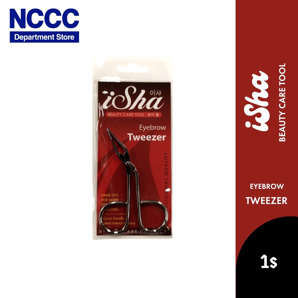 Isha Eyebrow Clamp Tweezer | Shopee Philippines