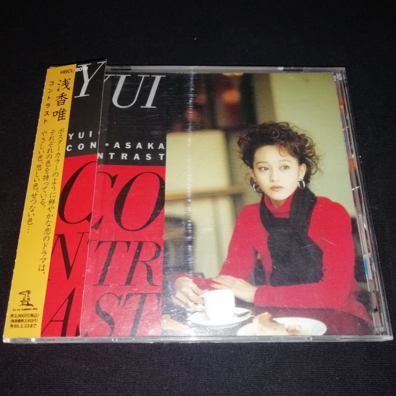 YUI ASAKA - Contrast CD Jpop City Pop music album ORIGINAL Japanese ...