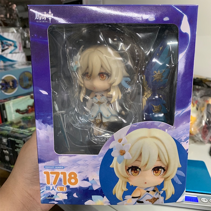 Nendoroid Genshin Impact 1718 Lumine 1717 Traveler Aether 1795 Venti ...