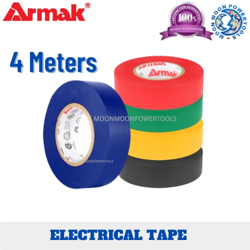 Armak Electrical Tape (Original) Small Armak Vinyl Electrical Tape 4m ...
