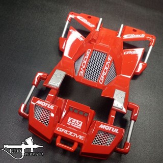 Body BROCKEN GIGANT CUSTOM REPAINT+CUTTING STYLING MESH | Tamiya MINI ...