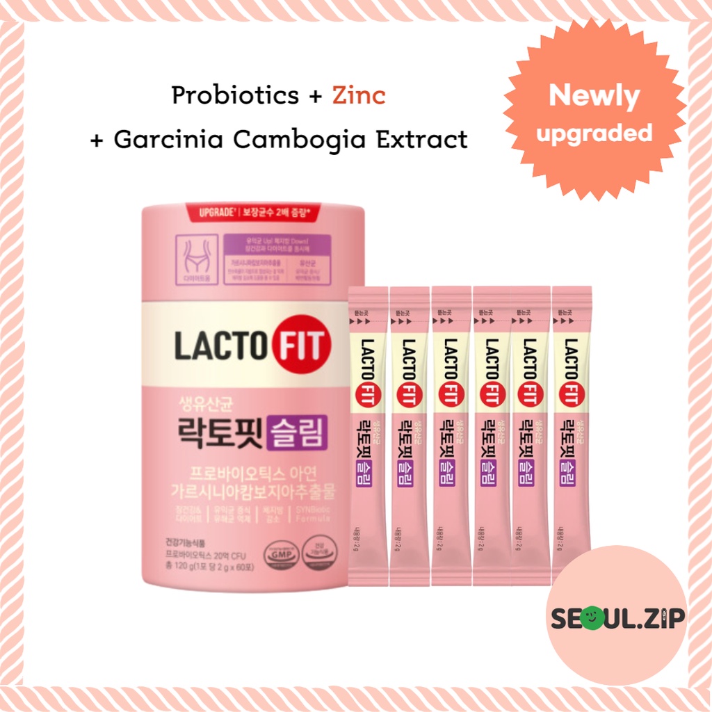 [LACTO-FIT] Probiotics SLIM Upgraded Version 2g x 60T / Slimming ...