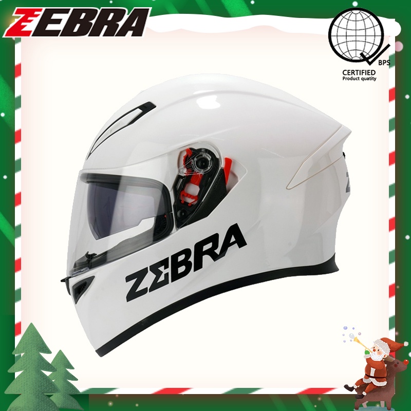 Zebra ym-611 helmet full face Dual Visor full face helmet with icc ...