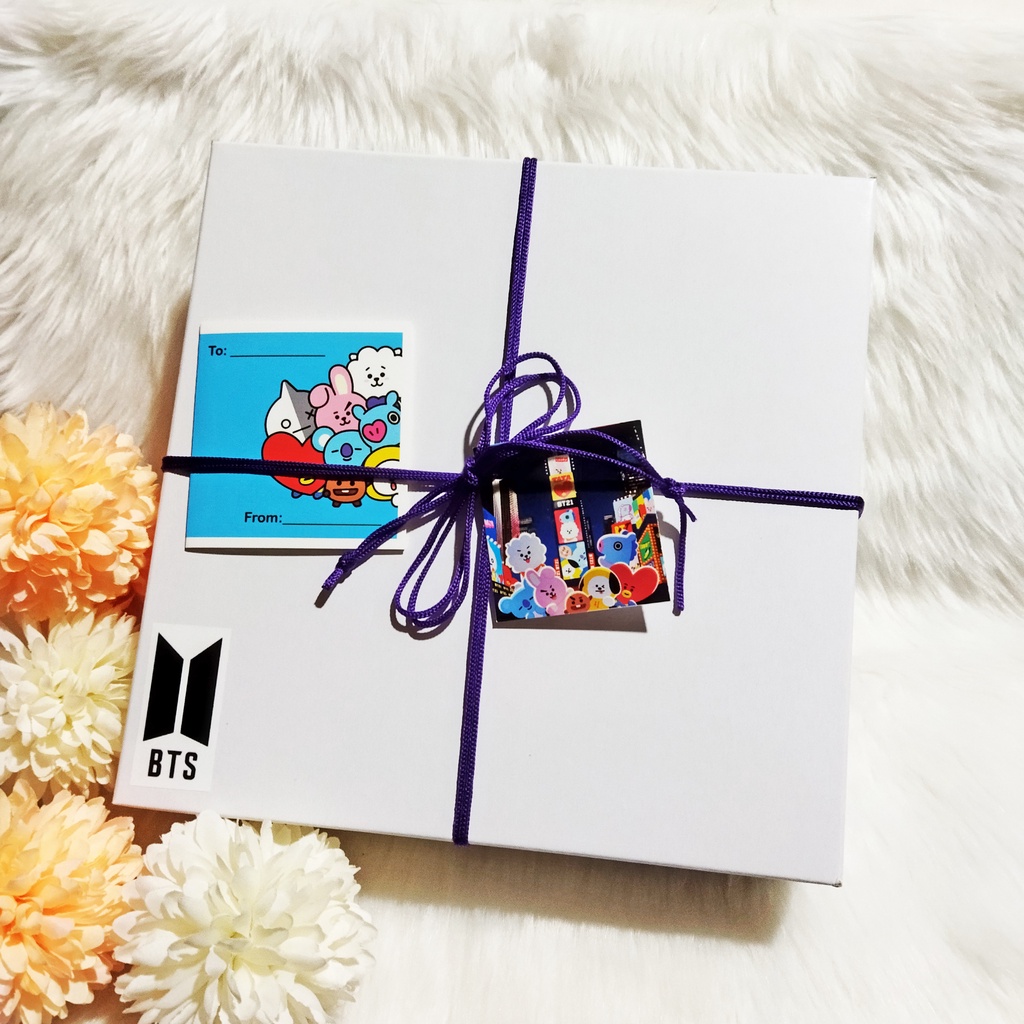 BTS ][BT21 General Schooling & Stationery Curated Gift Box -Birthday ...